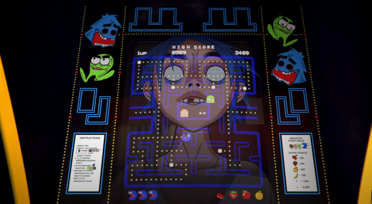 Gorillaz Song Machine Episode 5 is a PAC-MAN tribute! | goto.game